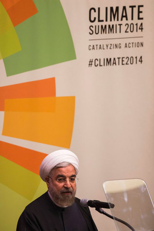 An analysis to Iran President’s speech at the Climate Summit in the UN ...